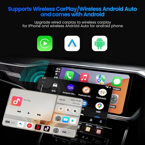 Migliori Adattatori Wireless Auto - Android Auto e Carplay senza Fili ...