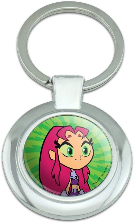 Amazon.com: GRAPHICS & MORE Teen Titans Go! Starfire Keychain Classy ...