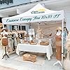 Amazon.com : Hillicon Custom Canopy Tent 10x10 with Logo- Pop Up Canopy ...