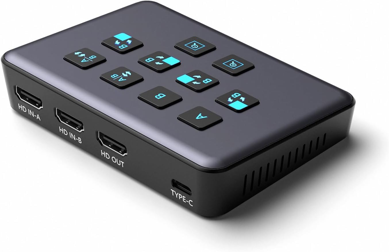 Amazon.com: Osee GoStream M2 Capture Card, Dual 4K HDMI Input Capture ...