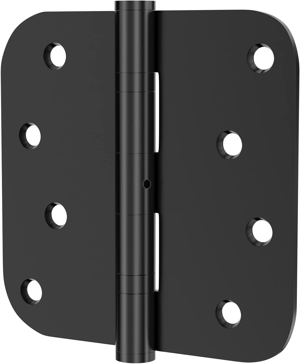 Door Hinges, 3 Pack Matte Black Door Hinges 4 Inch Stainless Steel ...