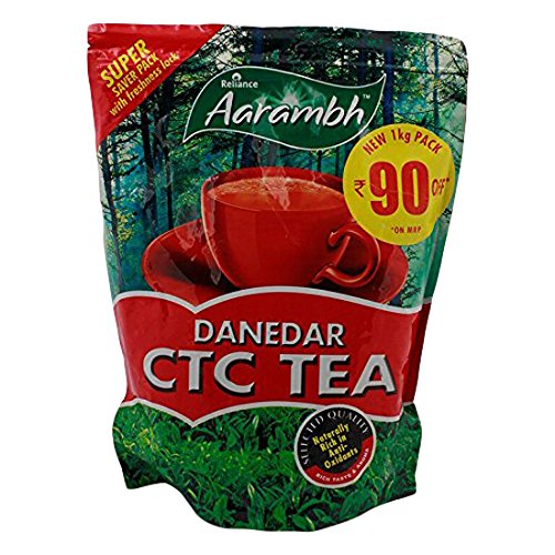 Reliance Aarambh Tea - Danedar CTC Tea, 1kg Pouch : Amazon.in: Grocery ...