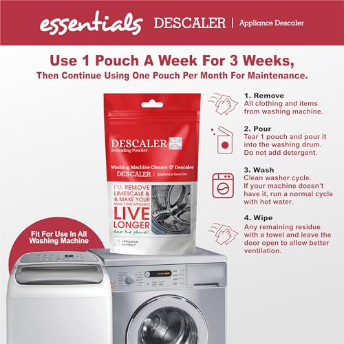 Descaler Washing Machine Cleaner, For Washing Machine Front Load And ...