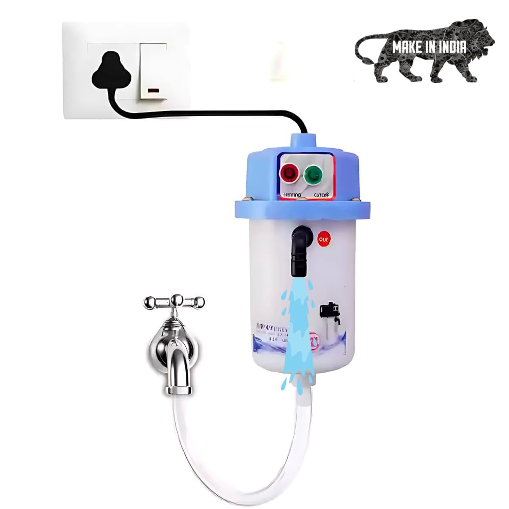 Buy Drumstone 𝟏𝟓 𝐘𝐞𝐚𝐫𝐬 𝐖𝐚𝐫𝐫𝐚𝐧𝐭𝐲 Instant Portable Geyser for Kitchen ...