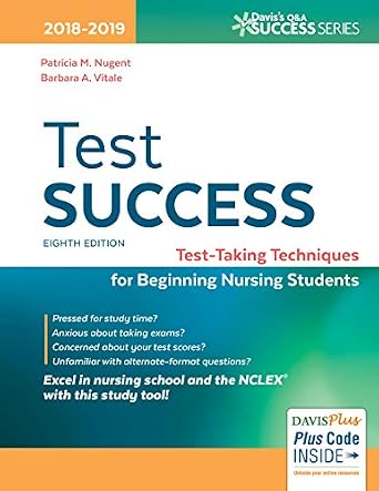Test Success: Test-Taking Techniques for Beginning Nursing Students ...