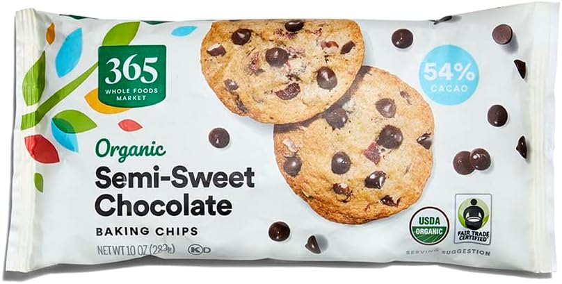 Amazon.com: 365 by Whole Foods Market, Organic Semi Sweet Chocolate ...
