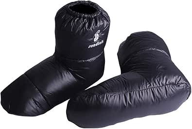Amazon.com: Tentock Down Booties Goose Down Socks Slippers Outdoor ...