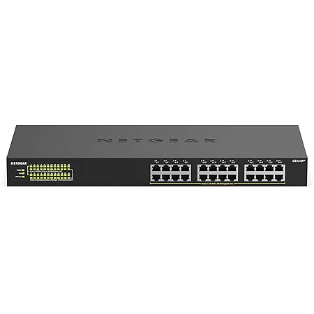NETGEAR 48-Port Gigabit Ethernet Unmanaged PoE+ Switch (GS348PP) - with ...