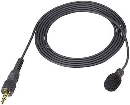 Amazon.com: Sony Compact Stereo Lavalier Microphone ECMLV1,Black, Small ...