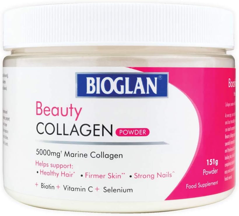 Bioglan Collagen | 5000mg Marine Collagen Powder | Helps Support ...
