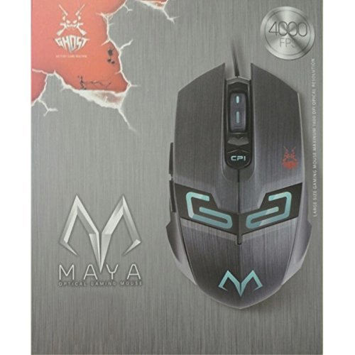 Optical Gaming Mouse Blue LED illumination 3-Step DPI High Speed Scan ...