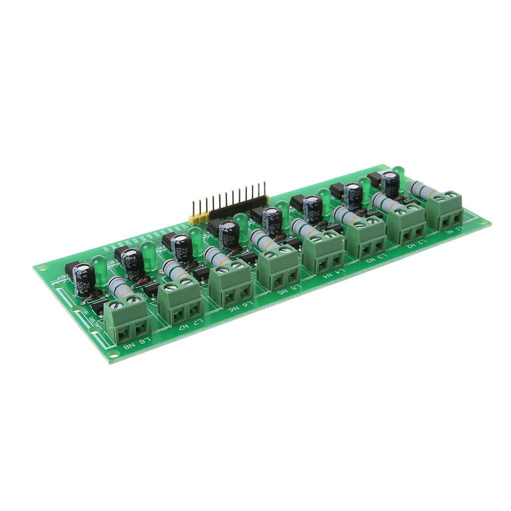 Kofeilun 8 Channel 220v Optocoupler Isolation Test Plate Module ...