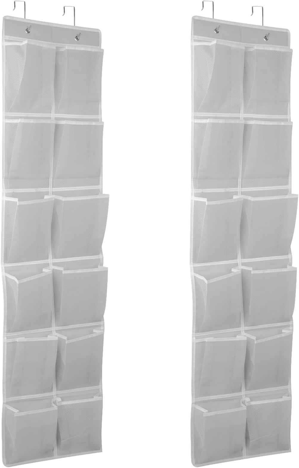 Amazon.com: Gouccpu Bra Storage Hanging Bag with 24 Mesh Pockets ...