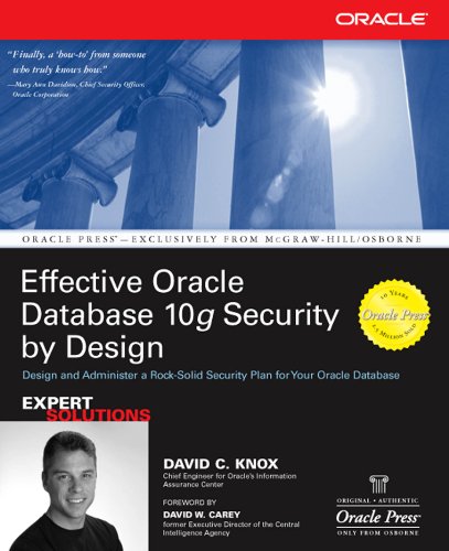 Amazon.com: Effective Oracle Database 10g Security by Design (Oracle ...