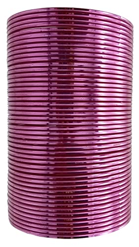 Buy The Golden Cascade Pyazi Color Plain Metal Bangle with Shining ...