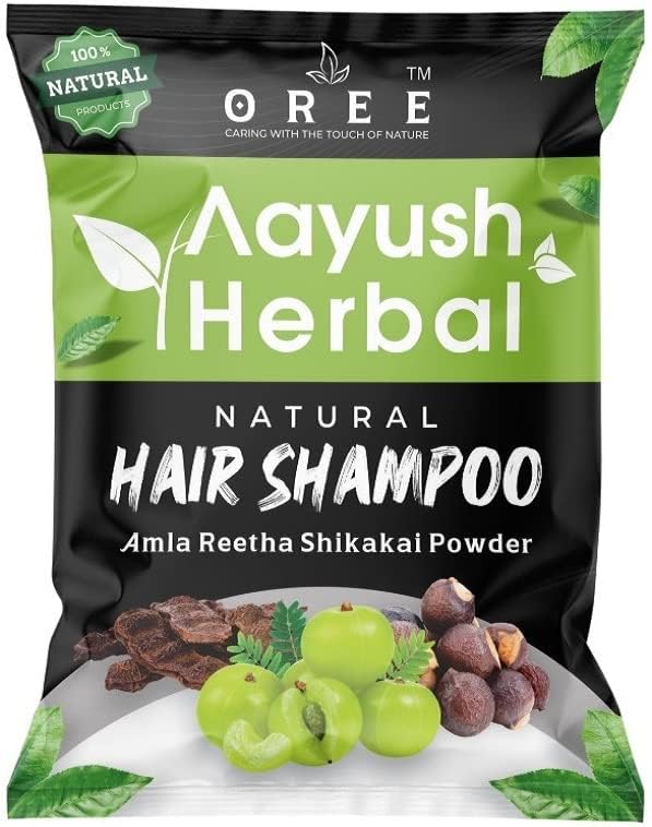 Amazon.com : Herbal Hair Shampoo amla/reetha/shikakai powder for hair ...
