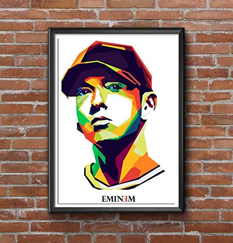 Eminem Poster Frames for Room & Office (10 inch X 13inch, Framed ...