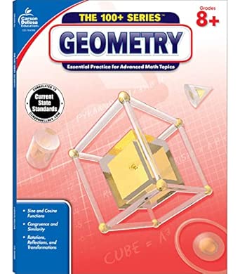 GEOMETRY COMMON CORE /E GRADES: Volume 7 (The 100+) : Carson-Dellosa ...