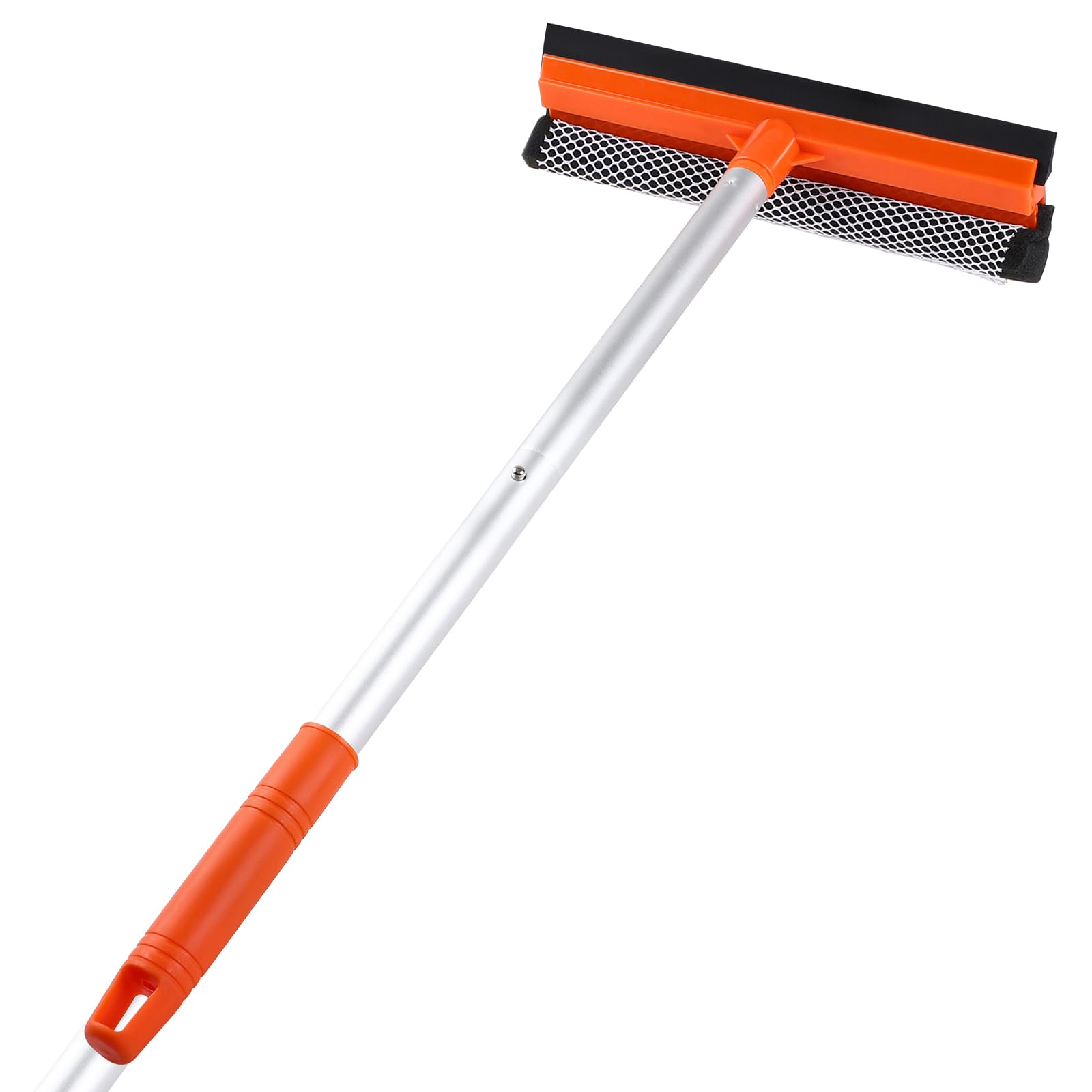 Window Squeegee, 2 in 1 Window Cleaner Tool with Squeegee and Sponge ...
