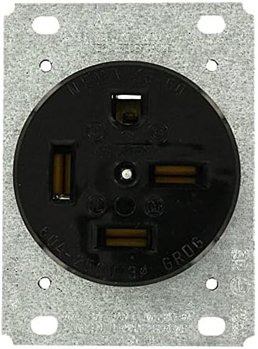 Amazon.com: Leviton 8430 30 Amp, 250 Volt, Flush Mounting Receptacle ...