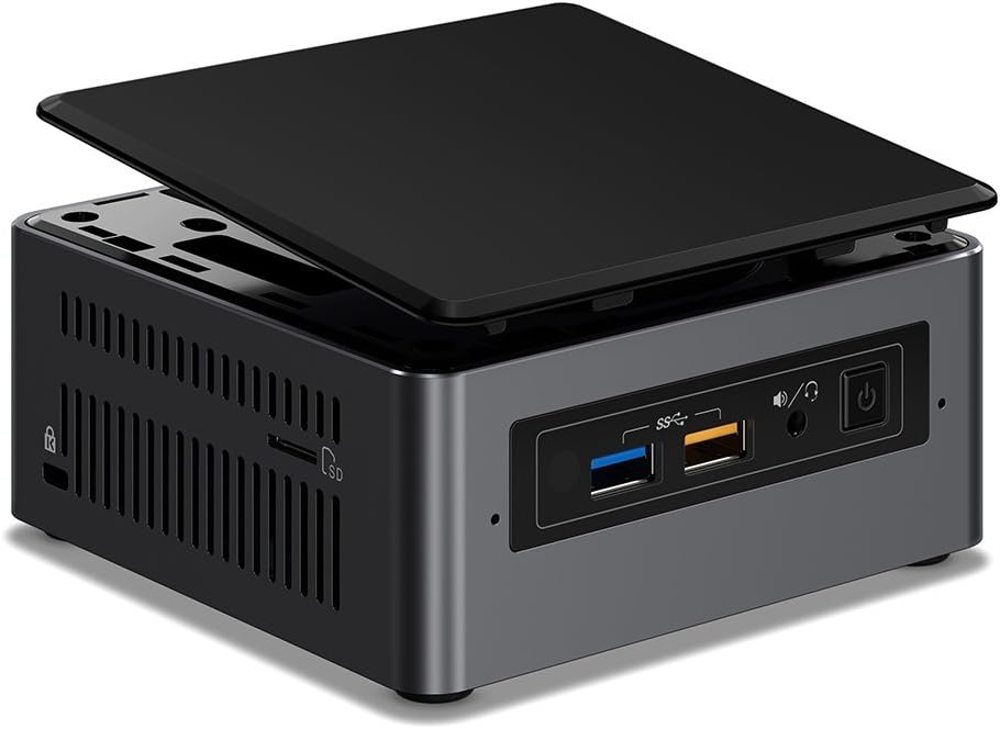 Amazon.com: Intel NUC 7 Essential Kit (NUC7CJYH) - Celeron, Tall, Add't ...