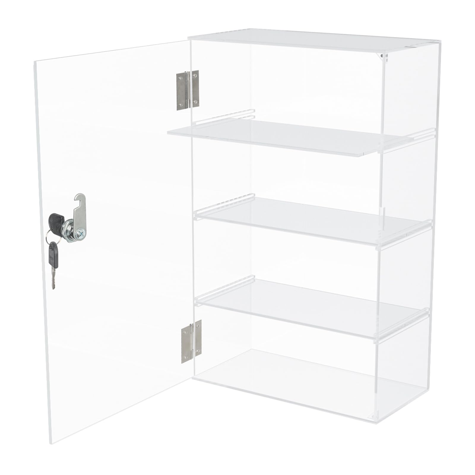 Amazon.com: Choowin Acrylic Display Case with Lock Key Countertop ...