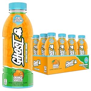Amazon.com : GHOST Hydration Drink, Orange Squeeze - RTD Sports Drinks ...