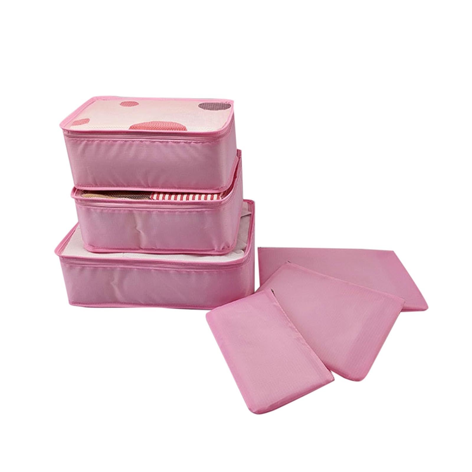 Amazon.com: 6 Set Packing Cubes for Suitcases,Travel Packing Pouches ...