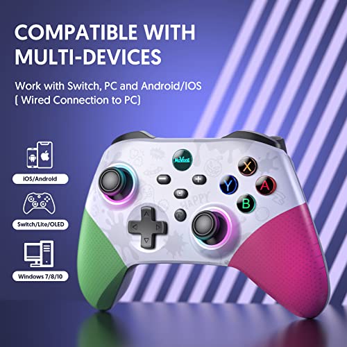 Snapklik.com : MOVONE Switch Controller Wireless Pro Controller For Switch/Switch Lite/Switch ...