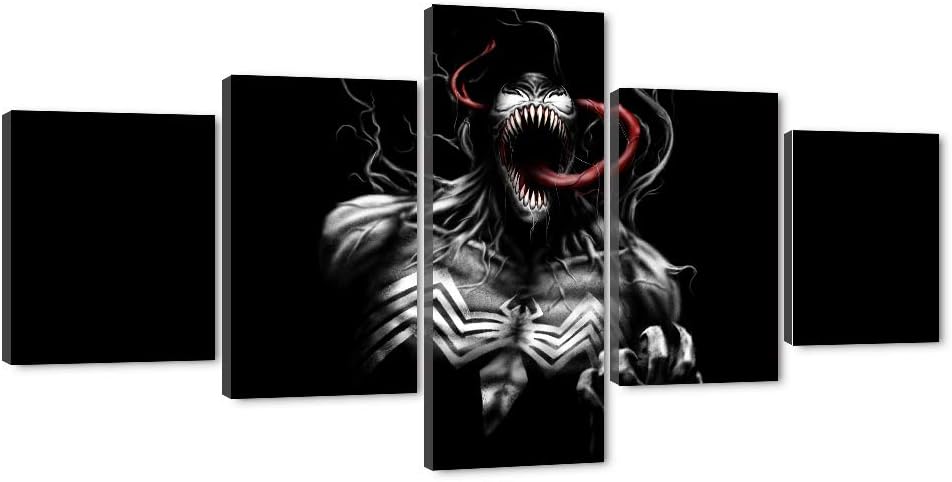 Amazon.com: Modern Home Decor Venom Canvas Wall Art Venom Movie Fans ...