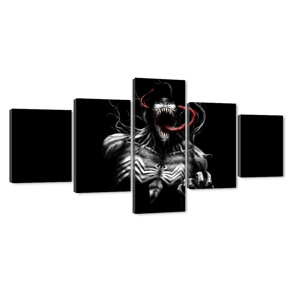 Amazon.com: Modern Home Decor Venom Canvas Wall Art Venom Movie Fans ...