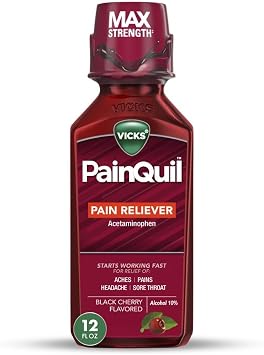 Amazon.com: Vicks PainQuil Pain Relief Acetaminophen 1000mg Max ...