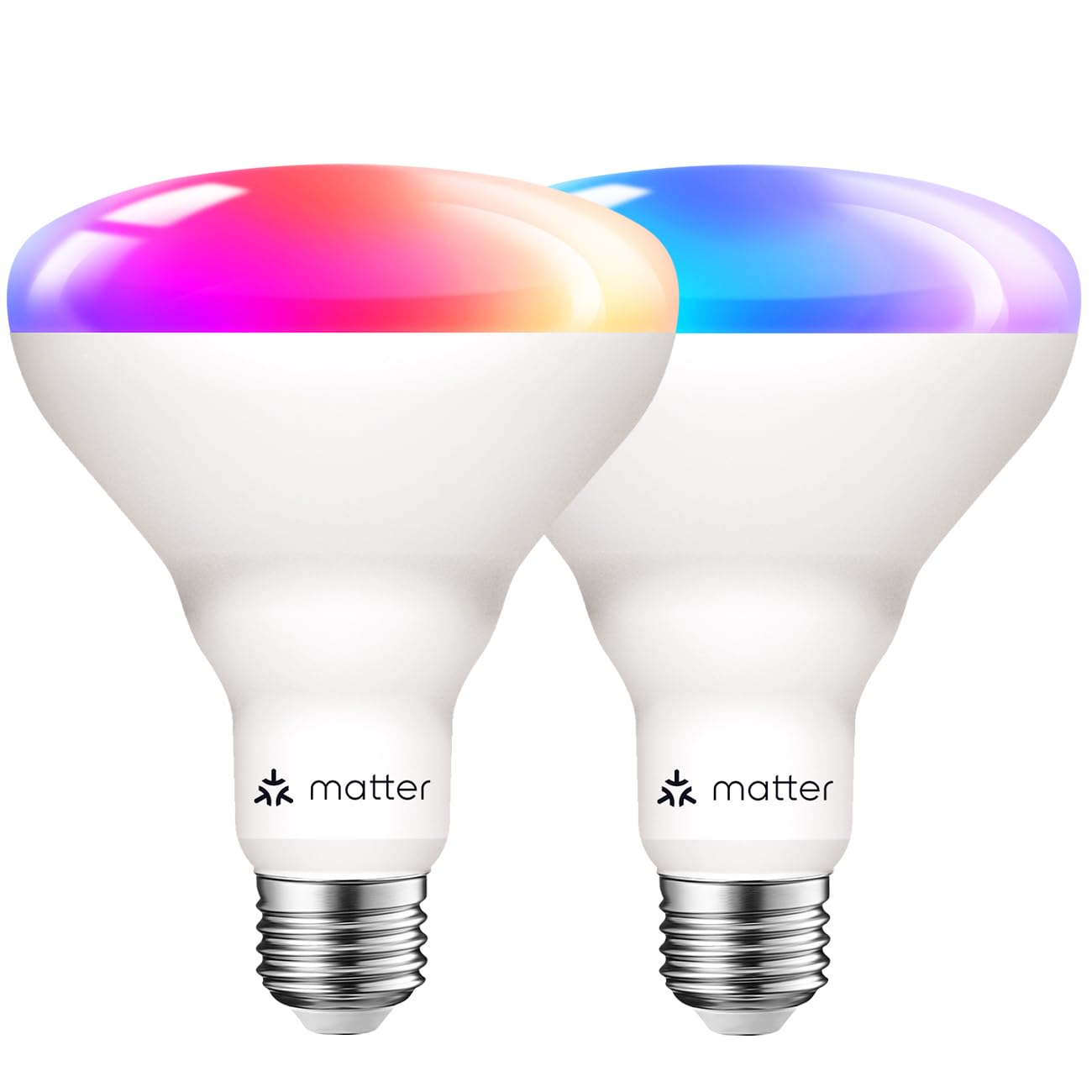 ANWIO Smart Light Bulb BR30 RGB Color Changing, LED WiFi Dimmable ...