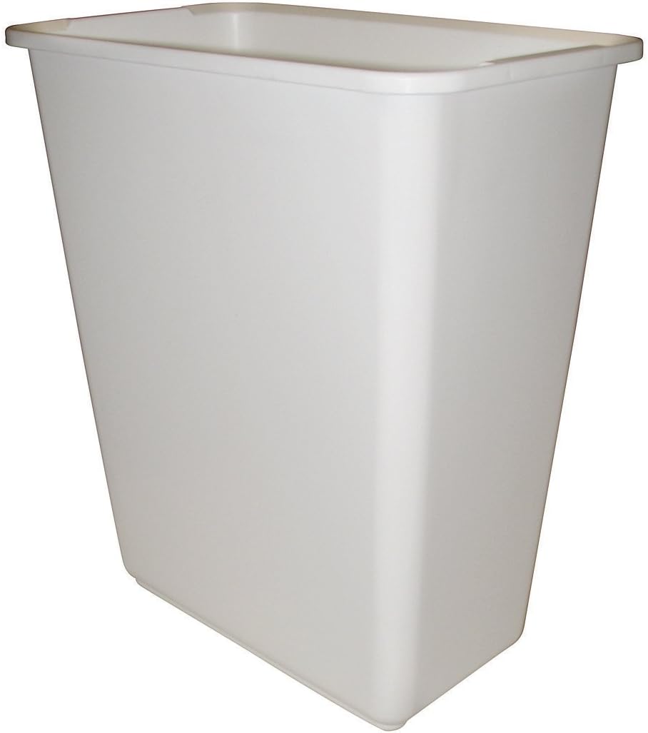 Amazon.com: Knape & Vogt QT27PB-W Replacement Trash Can, 17.81-Inch by ...