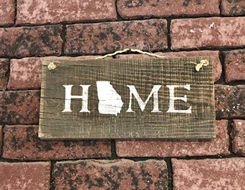 Amazon.com: Georgia State Home Wood Plaque : Home & Kitchen