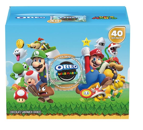 Super Mario OREO Chocolate Sandwich Cookies (40 pk.) – Yaxa Colombia