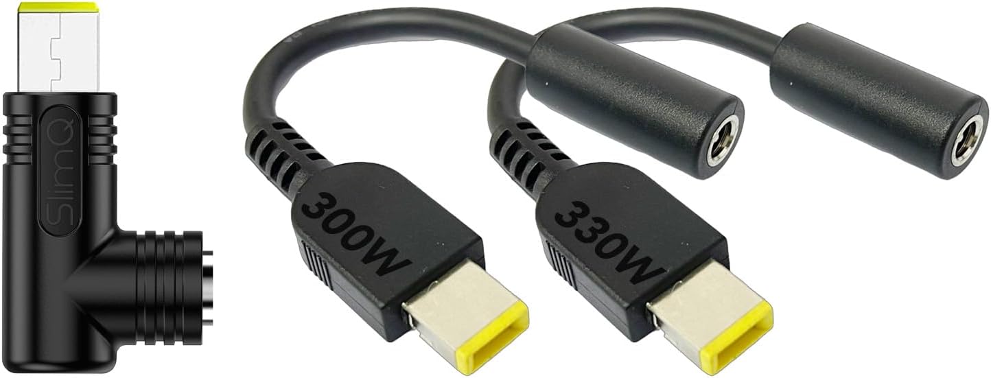 Amazon.com: SlimQ 330W DC Power Adapter Connector Kit, Compatible with ...