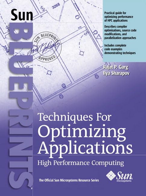 Techniques For Optimizing Applications High Performance Computing 0076092010913 Computer