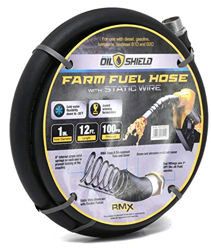 Snapklik.com : Oil Shield Next-Gen Farm Fuel Transfer Hose - Lighter ...