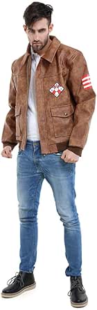 Amazon.com: Coskidz Men's Ryo Hazuki Cosplay Costume Jacket (L/XL ...