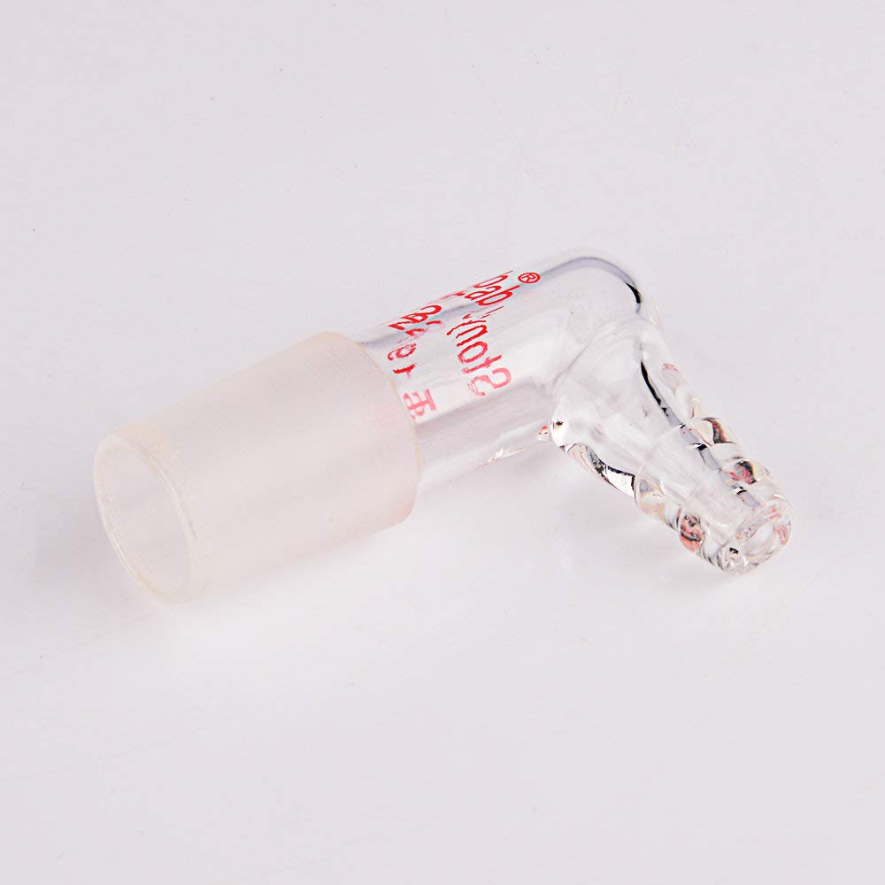 Snapklik.com : Stonylab Glass 90 Degree Vacuum/Gas Adapter ...