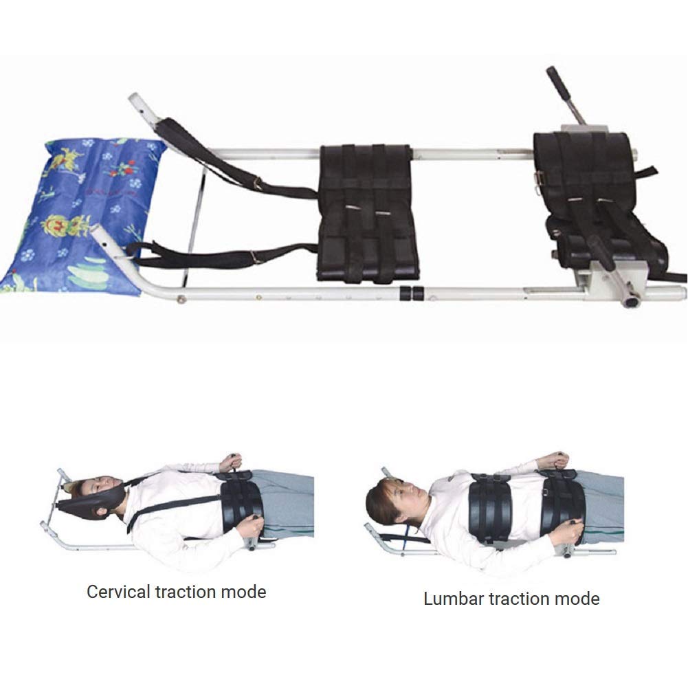 Buy GLJY Cervical Lumbar Traction Bed,Home Use Cervical Spine Extension ...