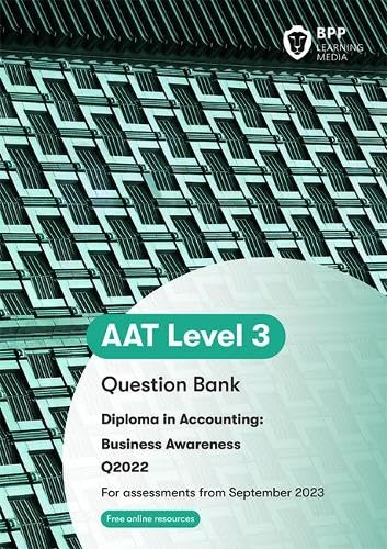 AAT Business Awareness: Question Bank: Amazon.co.uk: BPP Learning Media ...