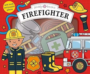 Firefighter: Let's Pretend Sets : Books, Priddy, Priddy, Roger: Amazon ...