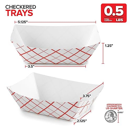 Snapklik.com : Extra Small Paper Food Boats