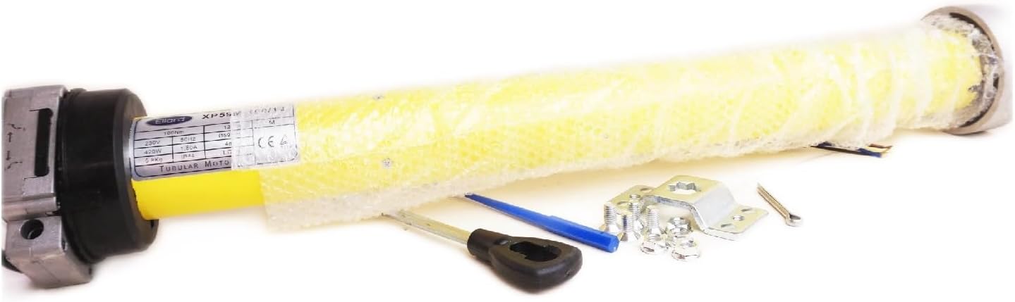 Ellard Tubular Motor for Roller Shutters 100Nm with Manual Override ...