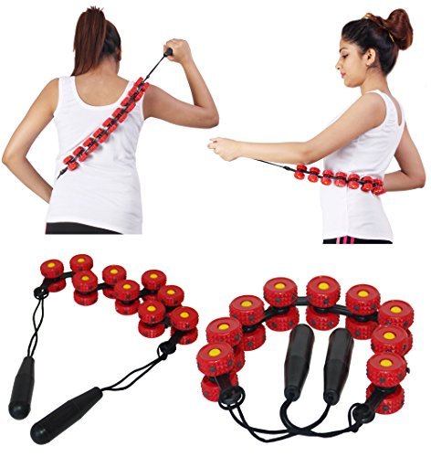 ACi Acupressure Magnetic Wheel Rolling Back Body Acupressure Spine ...