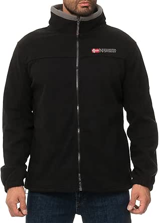 Geographical Norway Men's Warm Fleece Jacket Winter Jacket Transition ...
