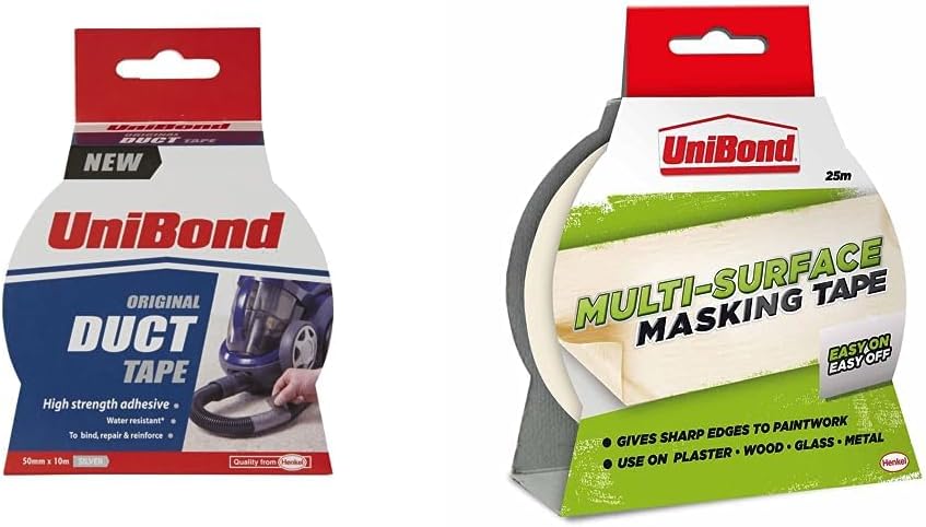 Unibond Original Duct Tape High Strength Adhesive - 50 mm x 10 m ...