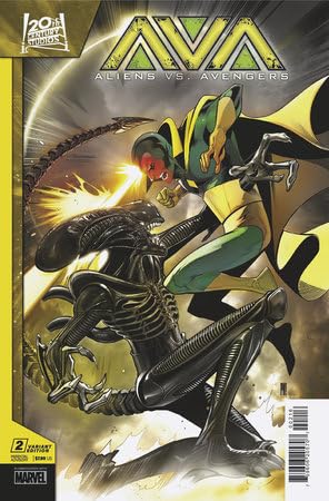 Aliens Vs Avengers #2 Paco Medina 1:25 INCV Var: Jonathan Hickman ...